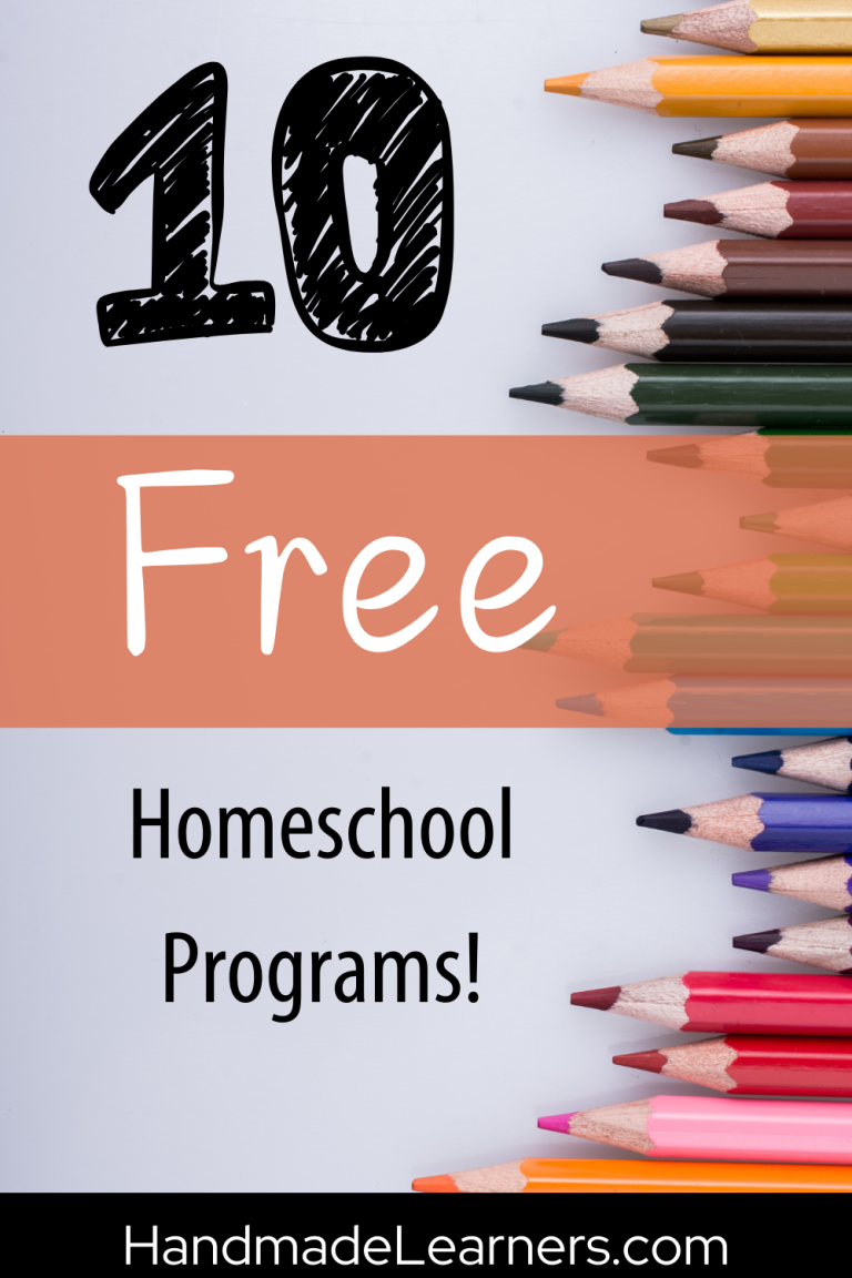 Free Homeschool Programs, Resources And Online Curriculum - Handmade ...
